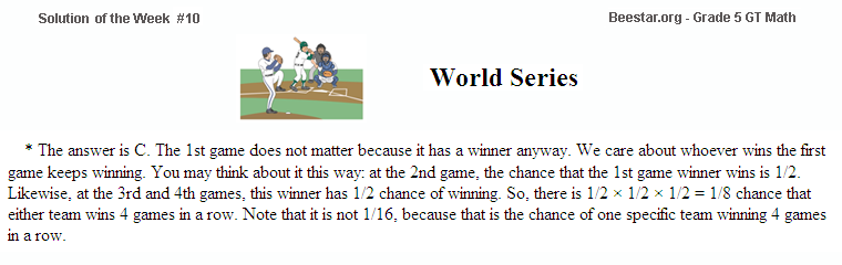 Problem of the Week - Beestar.org