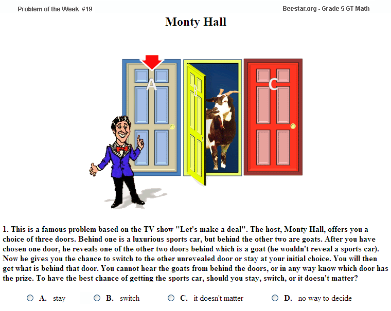 Problem of the Week - Beestar.org