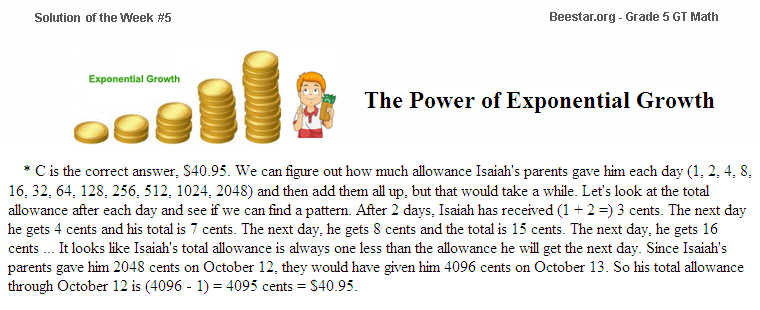 Problem of the Week - Beestar.org