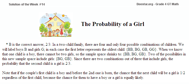 Problem of the Week - Beestar.org