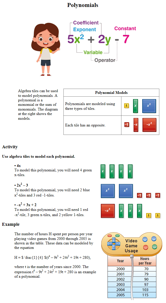 Algebra I - Beestar.org