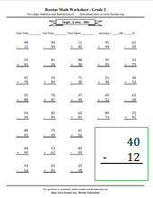 Second Grade Math Worksheets - Free & Printable | Beestar