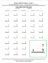 Second Grade Math Worksheets - Free & Printable | Beestar