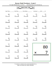 Third Grade Math Worksheets - Free & Printable | Beestar