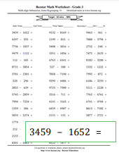 Third Grade Math Worksheets - Free & Printable | Beestar