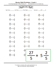 Fourth Grade Math Worksheets - Free & Printable | Beestar