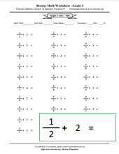 Fourth Grade Math Worksheets - Free & Printable | Beestar