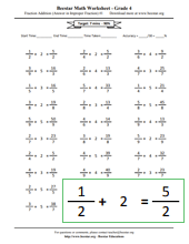 Fourth Grade Math Worksheets - Free & Printable | Beestar