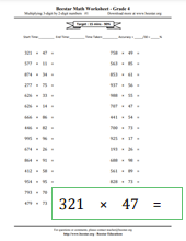 Fourth Grade Math Worksheets - Free & Printable | Beestar