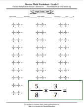 Fifth Grade Math Worksheets - Free & Printable | Beestar