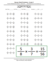 Fifth Grade Math Worksheets - Free & Printable | Beestar