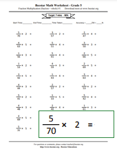 Fifth Grade Math Worksheets - Free & Printable | Beestar