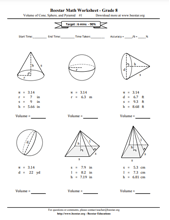 Eighth Grade Math Worksheets - Free & Printable | Beestar