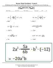 Eighth Grade Math Worksheets - Free & Printable | Beestar