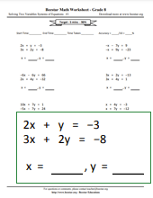 Eighth Grade Math Worksheets - Free & Printable | Beestar